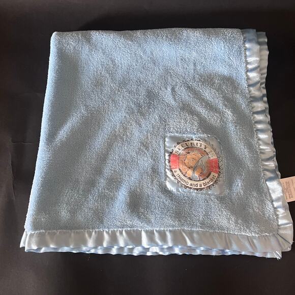 Peanuts | Bedding | Peanuts Linus Plush Blue Blanket Security Is A ...